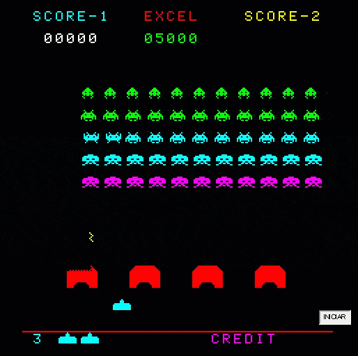 Jogos No Excel VBA Space Invaders Guia Do Excel