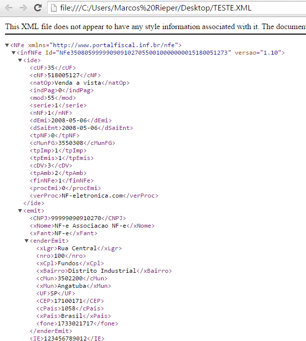 Planilha NFe XML - Importar dados de NF-e no Excel