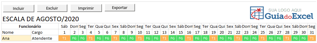 Quais as escalas de trabalho permitidas na CLT? - Guia do Excel