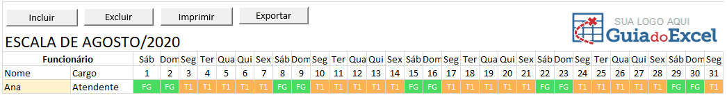Quais as escalas de trabalho permitidas na CLT? - Guia do Excel