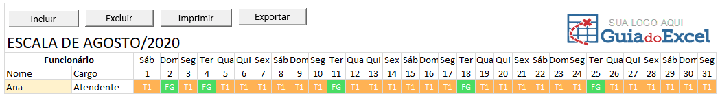 Quais as escalas de trabalho permitidas na CLT? - Guia do Excel