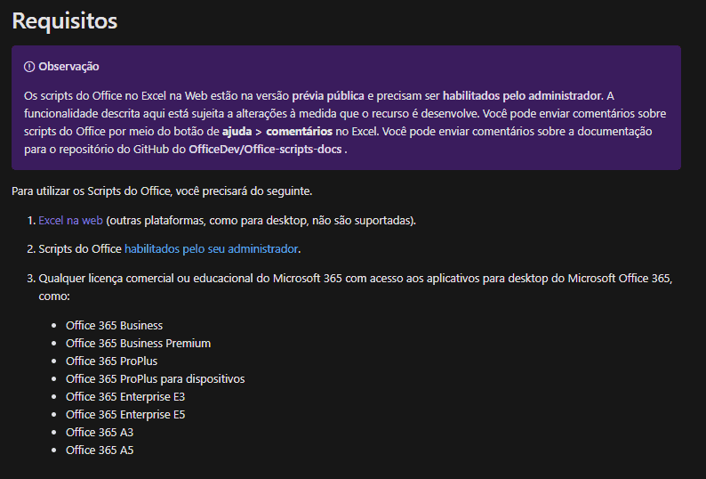 VBA Morreu?! OfficeScript , Script Lab e JavaScript - Guia do Excel