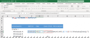 Criar Gráfico de Gantt no Excel - Guia do Excel