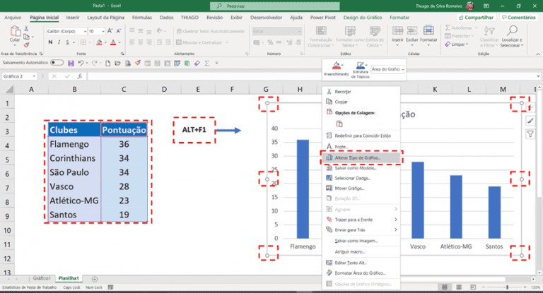 Como Criar Gráficos no Excel - Guia do Excel