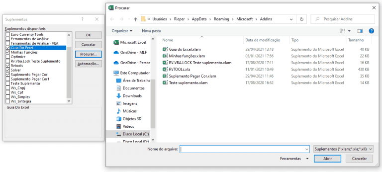 Como Instalar um Suplemento no Excel - Guia do Excel