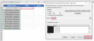 Como separar data e hora no Excel - Guia do Excel