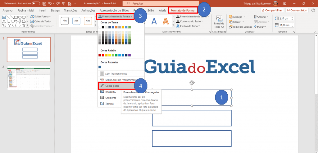 Cores em Dashboard: Criando a paleta de cores no Excel - Guia do Excel