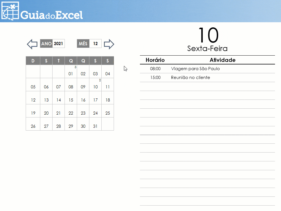 Planilha Calendário E Agenda Excel Grátis Guia Do Excel - Mobile Legends Planilha Calendário E Agenda Excel Grátis Guia Do Excel - Mobile Legends