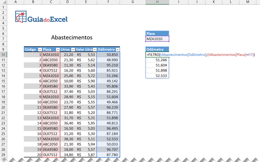 Retornar com Vários Resultados no Excel - Guia do Excel
