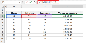 Como Transformar Número em Hora no Excel - Guia do Excel