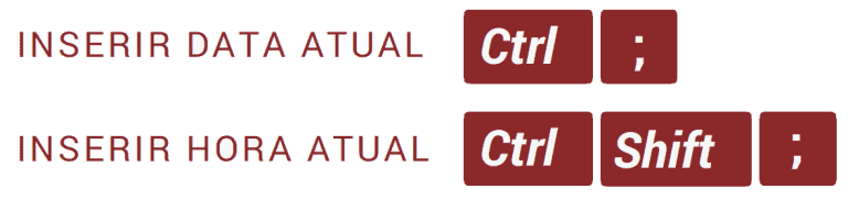 Como Inserir Data e Hora Atual (Hoje) no Excel - Guia do Excel