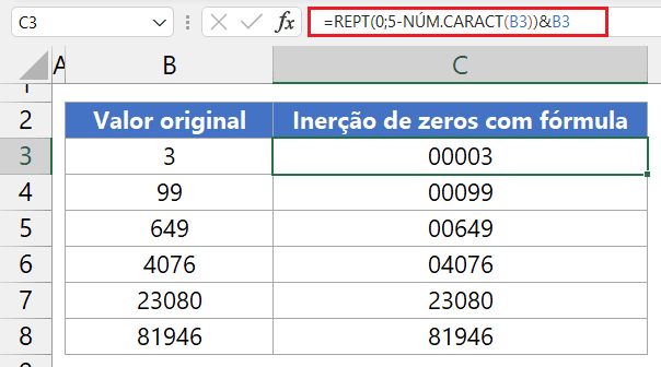 Inserir/exibir zeros à esquerda de números no Excel - Guia do Excel Inserir/exibir zeros à esquerda de números no Excel - Guia do Excel