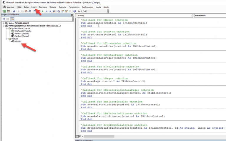 Como Criar Menus de Sistema no Excel - Ribbons - Guia do Excel