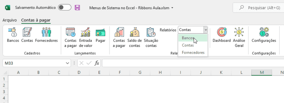 Como Criar Menus De Sistema No Excel Ribbons Guia Do Excel 