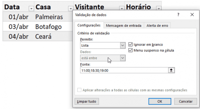 Lista De Dados No Excel Dropdown Excel Guia Do Excel