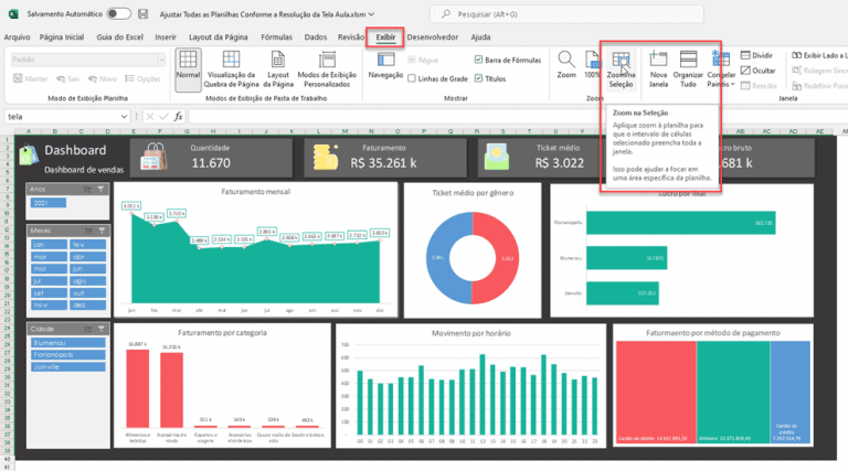 Ajustar as Resolução da Tela no Excel com VBA - Guia do Excel