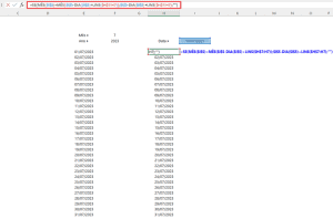 Como Colocar Todas as Datas do Mês no Excel