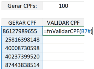 Gerar CPF no Excel e Validar CPF no Excel - Guia do Excel