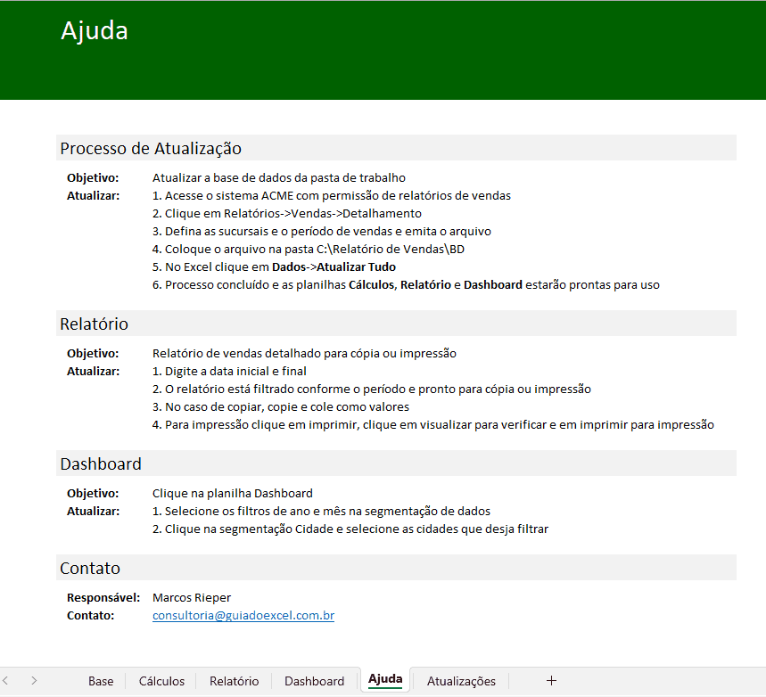 8 Dicas Para Melhorar o Design das Suas Planilhas - Guia do Excel