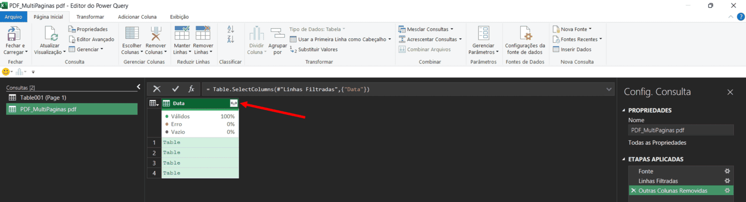 Como Importar PDF no Excel com Power Query - Guia do Excel