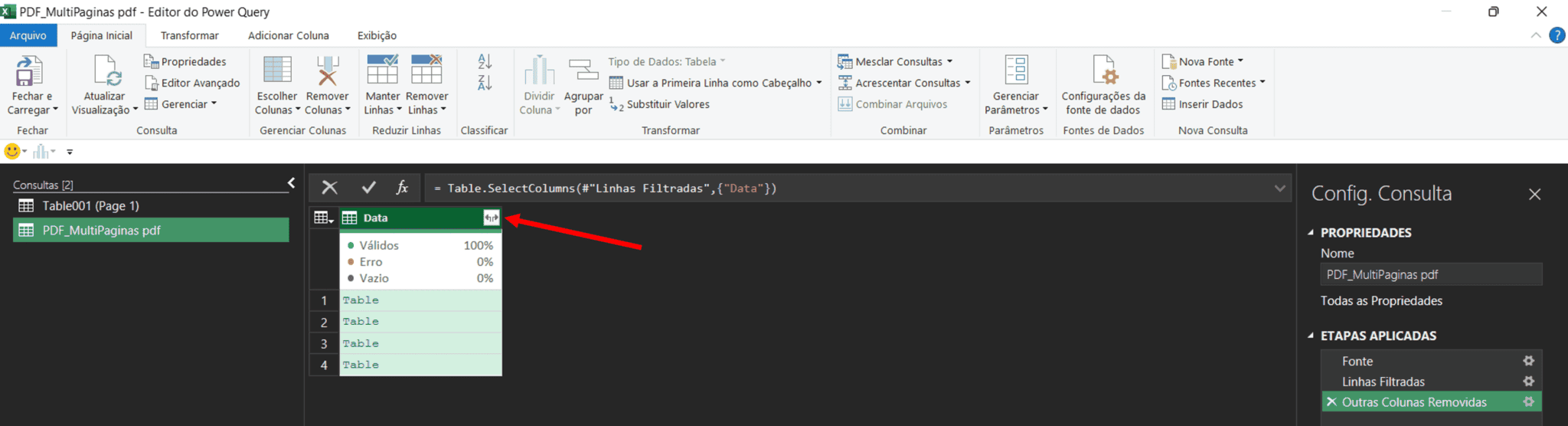 Como Importar PDF no Excel com Power Query - Guia do Excel