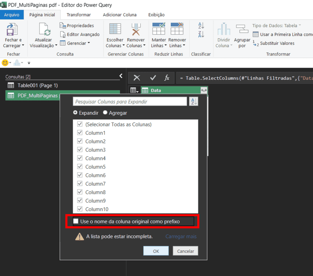 Como Importar PDF no Excel com Power Query - Guia do Excel