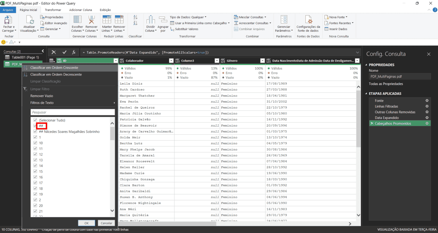 Como Importar PDF no Excel com Power Query - Guia do Excel