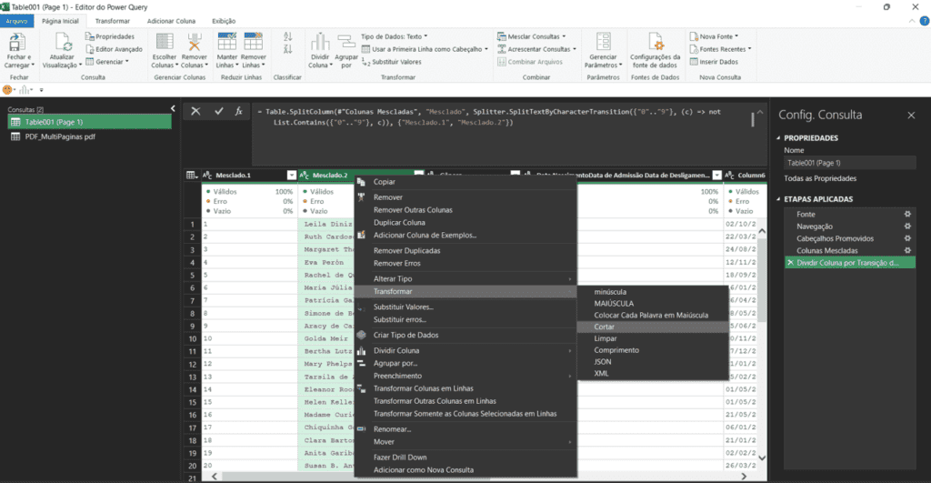 Como Importar PDF no Excel com Power Query - Guia do Excel