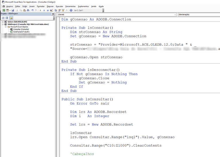 Conectar Banco de Dados no Excel VBA - Guia do Excel