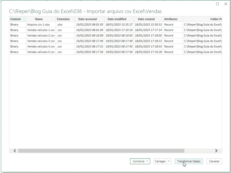 Como Importar Arquivo CSV no Excel - Guia do Excel