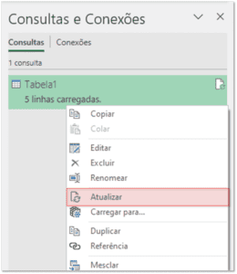 Como Atualizar Dados do Power Query - Guia do Excel