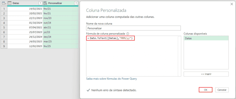 Como Formatar Datas no Power Query - Guia do Excel