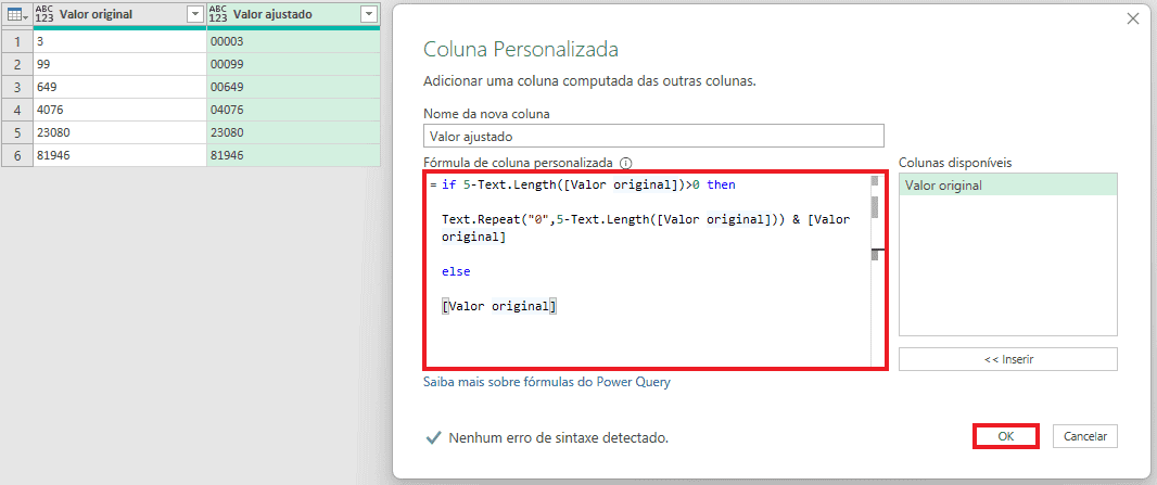 Inserir Zeros à Esquerda Usando Power Query - Guia do Excel Inserir Zeros à Esquerda Usando Power Query - Guia do Excel