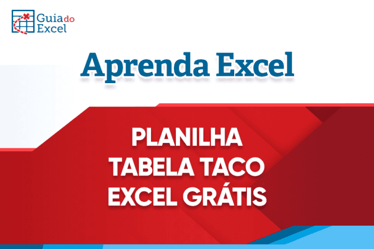 Planilha Tabela TACO Excel - Guia do Excel