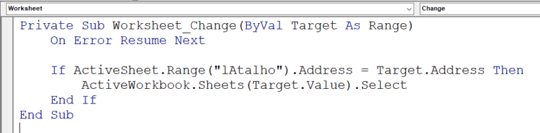 Como Criar Atalhos em Menu Suspenso Excel - Guia do Excel