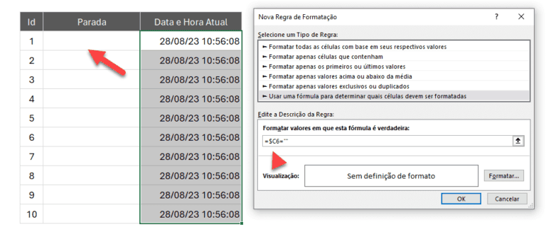 Data e Hora Fixa no Excel SEM VBA - Guia do Excel