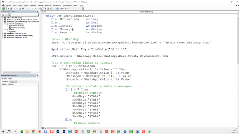 Como Enviar Whatsapp E Arquivos Vba Excel Guia Do Excel
