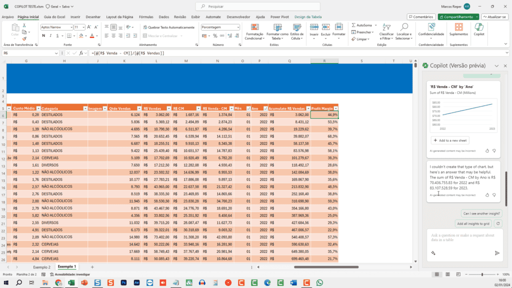 Como Usar COPILOT no Excel - Guia do Excel