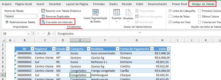Como Aplicar e Remover o Formato de Tabela no Excel - Guia do Excel