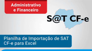Planilha Excel Importar XML SAT CFe - Guia do Excel