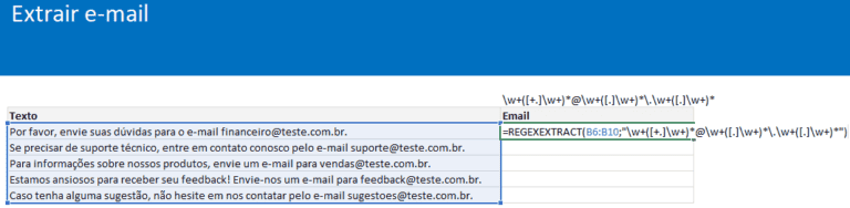 Funções Regexextract Regextest E Regexreplace Excel Guia Do Excel