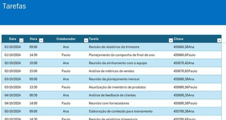 Planilha de Agenda Excel Gratuita | Criar Agenda no Excel - Guia do Excel Planilha de Agenda Excel Gratuita | Criar Agenda no Excel - Guia do Excel