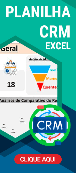 Planilha CRM Excel