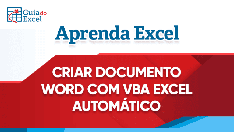 Criar Documentos no Word com VBA no Excel: Passo-a-passo - Guia do Excel