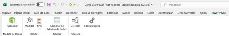Como usar o Power Pivot no Excel Tutorial Completo 2025 - Guia do Excel